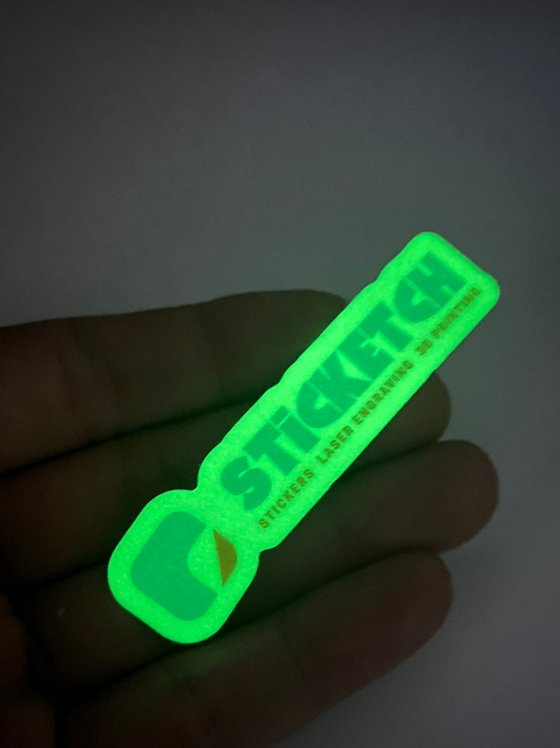 Custom Glow In The Dark Vinyl Stickers – StickEtch